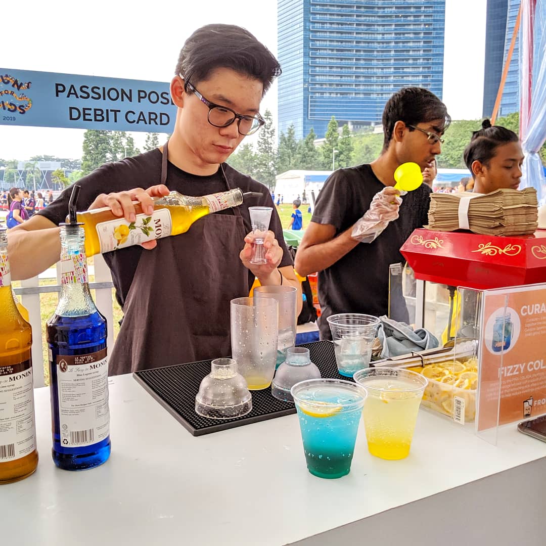 FrothTea Bubble Tea - POSB Passion Run - 15th September 2019
